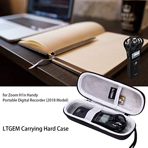 LTGEM EVA Hard Carrying Case for Zoom H1n/H1 Handy Portable Digital Recorder