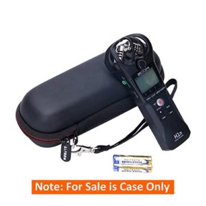 LTGEM EVA Hard Carrying Case for Zoom H1n/H1 Handy Portable Digital Recorder