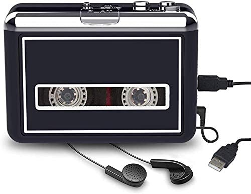 Rybozen Cassette Player, Portable Walkman & Convert Cassette Tapes to MP3 Converter, New Software (AudioLAVA)