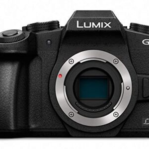 PANASONIC LUMIX G85 Body 4K Mirrorless Camera, Inbody Dual I.S 2.0, 16 Megapixels, 3 Inch Touch LCD, DMC-G85KBODY (USA Black) (Renewed)