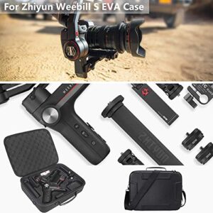 Zaracle Portable Storage Bag Carrying Case Cover Protect Pouch Bag Travelling Case for Zhiyun WEEBILL S Gimbal Stabilizer/Zhiyun WEEBILL LAB 3-axis Handheld Gimbal Stabilizer