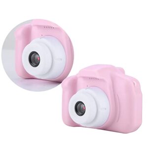 X2 Mini Portable 2.0 inch IPS Color Screen Children's Digital Camera 1080P Kid Camera X2 Mini Portable Toy Camera HD 1080P Camera (Pink)