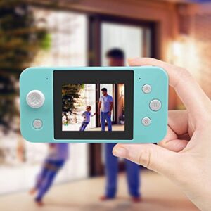 Portable Kids Digital Camera Front 20MP Children's Camera with 2.4in Screen 1080P Rechargeable Electronic Camera with Easy Game for Boys and Girls