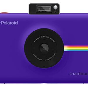 Zink Polaroid Snap Touch Portable Instant Print Digital Camera with LCD Touchscreen Display (Purple)