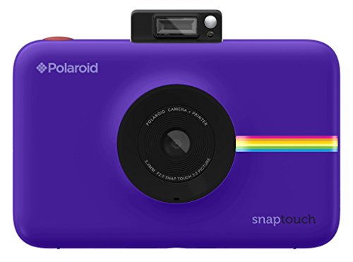 Zink Polaroid Snap Touch Portable Instant Print Digital Camera with LCD Touchscreen Display (Purple)