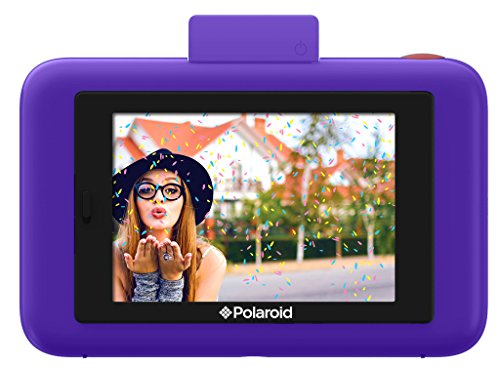 Zink Polaroid Snap Touch Portable Instant Print Digital Camera with LCD Touchscreen Display (Purple)