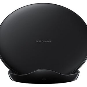 SAMSUNG Qi Certified Fast Charge Wireless Charger Stand (2018 Edition) Universally Compatible with Qi Enabled Smartphones - US Version - Black - EP-N5100TBEGUS