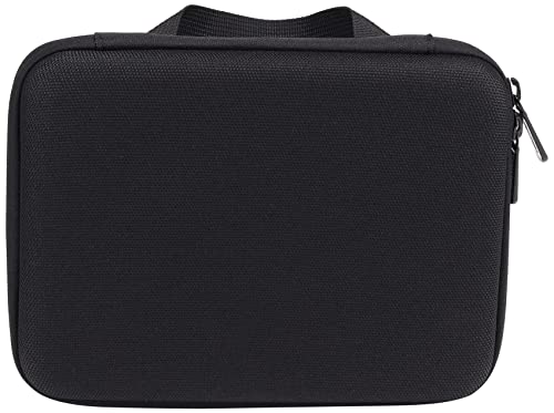 Amazon Basics Small Carrying Case for GoPro And Accessories - 9 x 7 x 2.5 Inches, Black