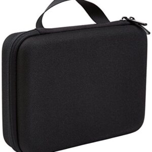 Amazon Basics Small Carrying Case for GoPro And Accessories - 9 x 7 x 2.5 Inches, Black