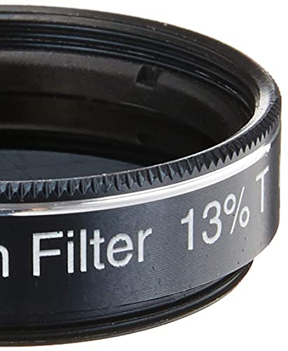 Orion 05662 1.25-Inch 13 Percent Transmission Moon Filter (Black), Single