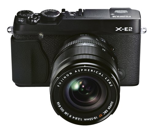 Fujifilm X-E2 16.3 MP Mirrorless Digital Camera with 3.0-Inch LCD and 18-55mm Lens (Black)