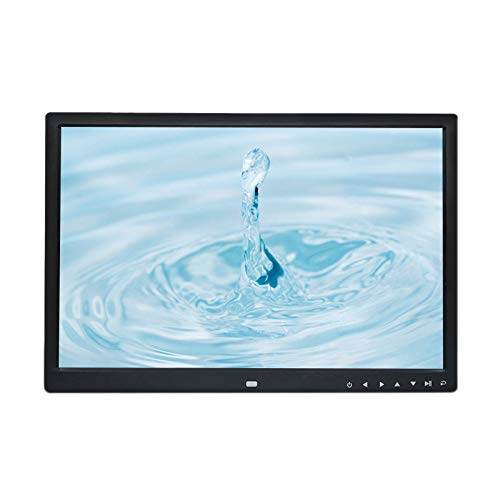 Cusstally 12 Inch Digital Multi-Function HD 1280X800 with Press Button Electronic Photo Album US Plug