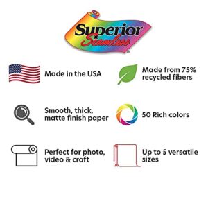 Superior Seamless Photography Background Paper, #66 Wheat 86 inches Wide x 36 feet Long (Made in USA)