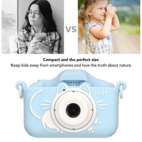 Vbestlife Kids Digital Camera, Cute Multifunctional Camera with Compact Design, Shoot Video Camera for Gifts, Portable Digital Video Cameras for Toddler