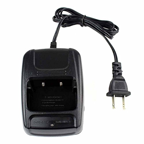 NSKI Radio Walkie-Talkie Desktop Battery Charger Base for Baofeng BF-888S BF-777S BF-666S Two Way Radio