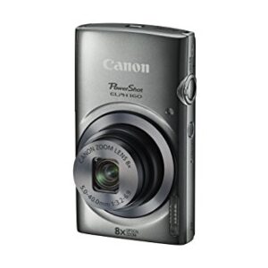 Canon PowerShot ELPH 160 (Silver) (Renewed)