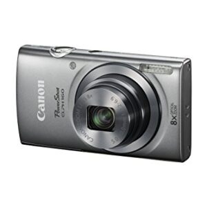 Canon PowerShot ELPH 160 (Silver) (Renewed)