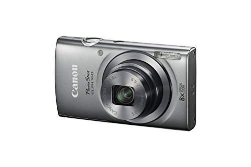 Canon PowerShot ELPH 160 (Silver) (Renewed)