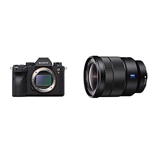 Sony a9 II Mirrorless Camera: 24.2MP Full Frame Mirrorless Interchangeable Lens Digital Camera, Black with Sony 16-35mm Vario-Tessar T FE F4 ZA OSS E-Mount Lens