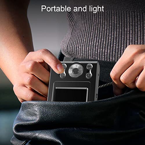 SamFansar Digital Camera -Compatible Display Portable Camera Photography Tools Plastic Black