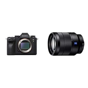 sony a9 ii mirrorless camera: 24.2mp full frame mirrorless interchangeable lens digital camera, black with sony 24-70mm f/4 vario-tessar t* fe oss interchangeable full frame zoom lens