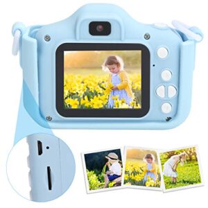 Jopwkuin Mini Camera, Playback X5S Children Camera Durable for Thanksgiving for Birthday for Christmas for Children(Blue)