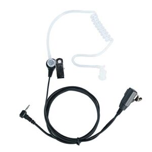 caroo covert air tube ear piece headset for uniden gmr 2 two way radio walkie talkie gmr5089-2ckhs,gmr1636-2c etc.