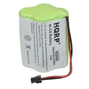 hqrp battery compatible with uniden bearcat sportcat bp-120 bp120 bp-150 bp150 bp-180 bp180 bp-250 bp250 bbty0356001 replacement