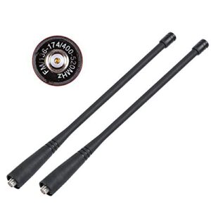 original baofeng 6.7inch dual band 136-174/400-520mhz u/v sma-female antenna for baofeng uv-5r 5re plus 5ra 5rb 5rc 5rd (2pack)