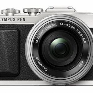 Olympus E-PL7 16MP Mirrorless Digital Camera with 3-Inch LCD with 14-42mm EZ Lens (Silver)