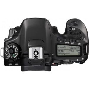 Canon EOS 80D DSLR Camera (Body Only) (1263C004), 64GB Card, Case, Corel Photo Software, LPE6 Battery, Card Reader, Flex Tripod, HDMI Cable, Hand Strap + More (Renewed)