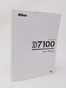 d7100 digital camera user’s instruction manual