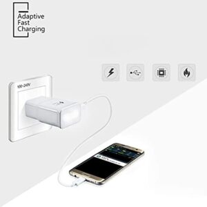 USB Wall Charger Block Charging Phone Cube Box Power Adapter - White