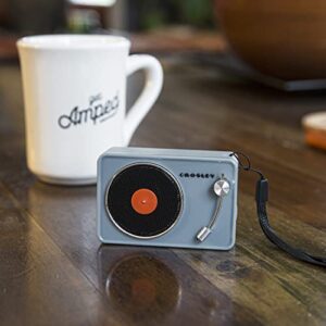 Crosley CR3029A-TN Portable Mini Turntable Bluetooth Speaker, Tourmaline