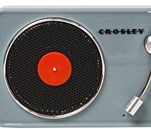 Crosley CR3029A-TN Portable Mini Turntable Bluetooth Speaker, Tourmaline