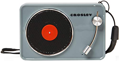 Crosley CR3029A-TN Portable Mini Turntable Bluetooth Speaker, Tourmaline