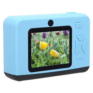 children camera 2 inch 20mp hd children digital camera ips screen anti‑drop video recording camera camera children video camera gift for for children kids(blue)