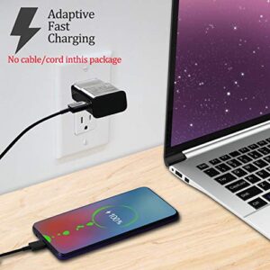 Fast Charging Block, USB Adaptive Fast Charger Box Android Cell Phone Wall Quick Tablet Charger Plug Adapter Compatible Samsung Galaxy S10 S9 S8 S7 M10 A10e J7 Note8 9 / G7 Plus EP-TA20JBE (2 Pack)