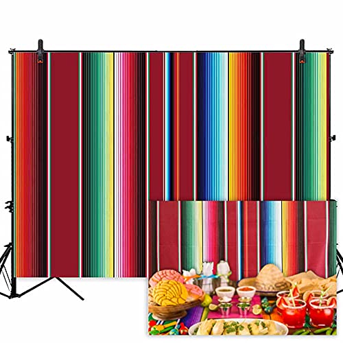 Allenjoy 7x5ft Mexican Fiesta Theme Party Backdrop Mexican Festival Banner Cinco De Mayo Party Decorations Birthday Photography Background Photo Booth Props Photoshoot