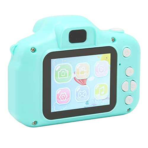 Kids Camera, Selfie Children Camera with 2In IPS Screen HD 1080P Digital Photo Video Stickers Cameras with 32GB SD Card, Christmas Birthday Gift for 3 to 12 Year Old Girl