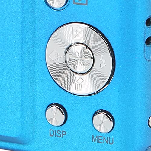 Zunate Kids Camera, 48MP Vlogging Camera, 8X Optical Zoom Compact Portable Digital Camera, 2.7in Screen Video Camera for Kids Teens Gifts (Blue)