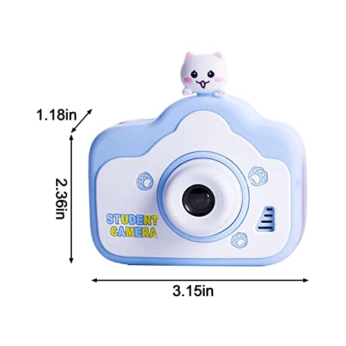 LebonYard Children's HD Front and Rear Double Shot 2000w Mini 2.0 Inch Video Camera Game Music Camera