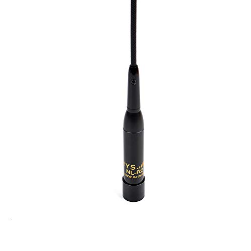 HYS Dual Band UHF/VHF(144/430MHz) PL-259 Connector 100W Soft Mobile Car Radio Antenna SL-16 Male for Amateur Transceiver