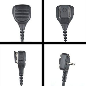 Amasu Shoulder Mic Remote Speaker Microphone Compatible with VX-261 VX231 VX351 VX451 VX454 VX459 EVX531 EVX534