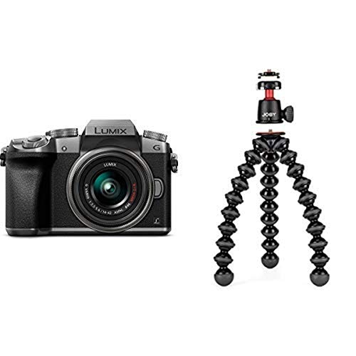 PANASONIC LUMIX G7 4K Mirrorless Camera with JOBY GorillaPod 3K Kit - Black/Charcoal