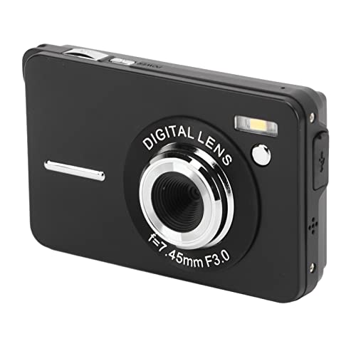 Digital Camera, 4K 56MP Vlogging Camera 16X Digital Zoom Digital Camera, Anti Shaking, 2.7 Inch Screen Compact Camera for Teens Students Boys Girls Seniors