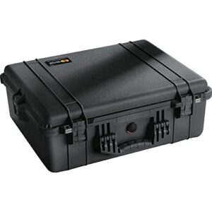 pelican 1600 case with foam (black)