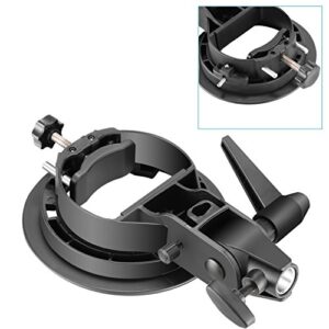 Neewer S-Type Bracket Holder with Bowens Mount for Speedlite Flash Snoot Softbox Beauty dish Reflector Umbrella