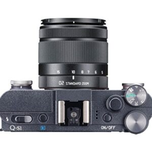 Pentax PENTAX Q-S1 02 Zoom Kit (Gunmetal) 12.4MP Mirrorless Digital Camera with 3-Inch LCD (Gunmetal)