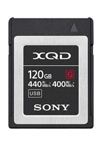 sony professional xqd g series 120gb memory card (qd-g120f/j)